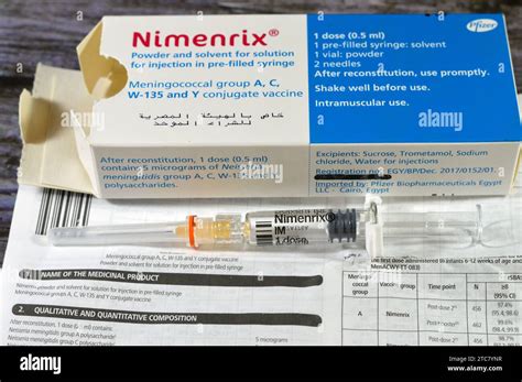 Nimenrix Quadrivalent Meningococcal Polysaccharide Conjugate Vaccine