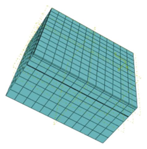 Model Mesh Generation A Rigid Finish Layer B Semirigid Finish