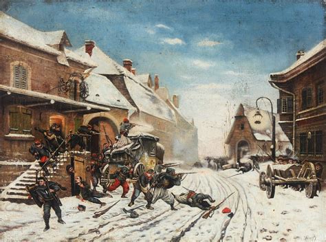 Franco Prussian War Military Illustration War Art History War