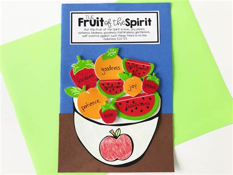 Fruit Of The Spirit Craft Fun365