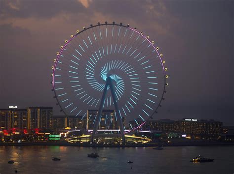 עין דובאי הגלגל הענק הגבוה בעולם נפתח מחדש