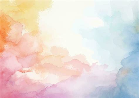 Pastel Coloured Watercolour Background 25944532 Vector Art At Vecteezy