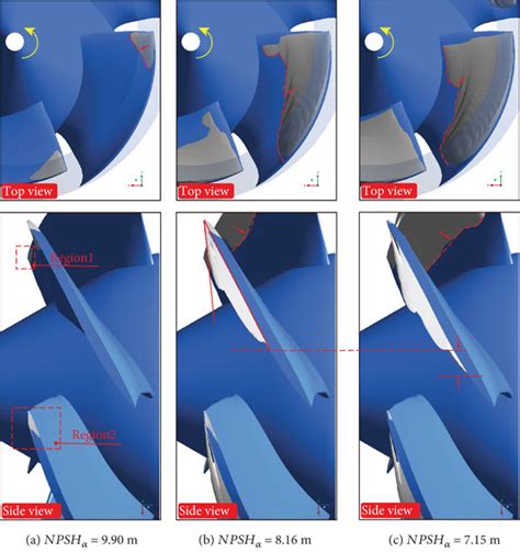 Simulated Cavitation Structures At Different Npsha Download