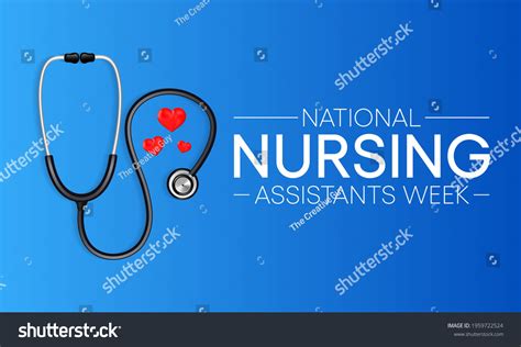 National Nursing Assistants Week Observed Every Stock Vector Royalty Free 1959722524