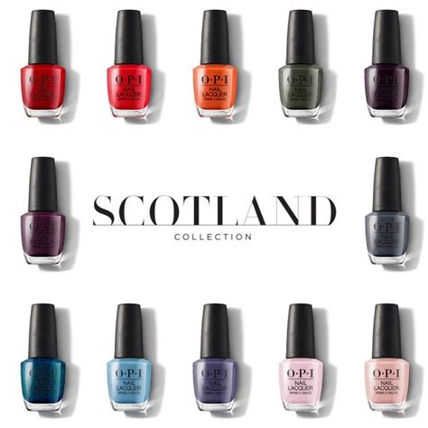 Opi Fall 2019 Scotland Collection Beauty Insider Malaysia