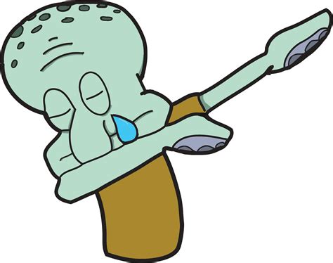 Download Squidward Tentacles Dabbing