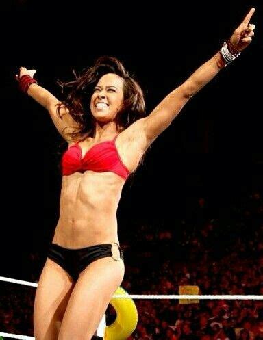 Wwe Aj Lee In Thong
