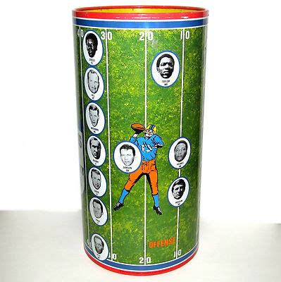 Old 1971 Kansas City Chiefs Nfl Football Players Trash Can Dawson