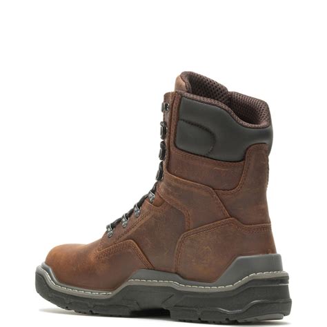 Wolverine Raider Durashocks Waterproof Carbonmax 8 Mens Brown Wide Wo