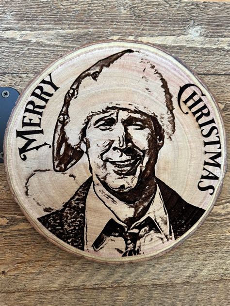 Clark Griswold Wood Slice Sign Funny Christmas Decor National