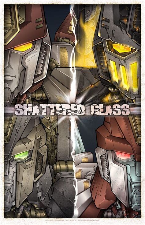 Tf Fanart Shattered Glass By Juzo Kun On Deviantart Shattered Glass Fan Art Glass