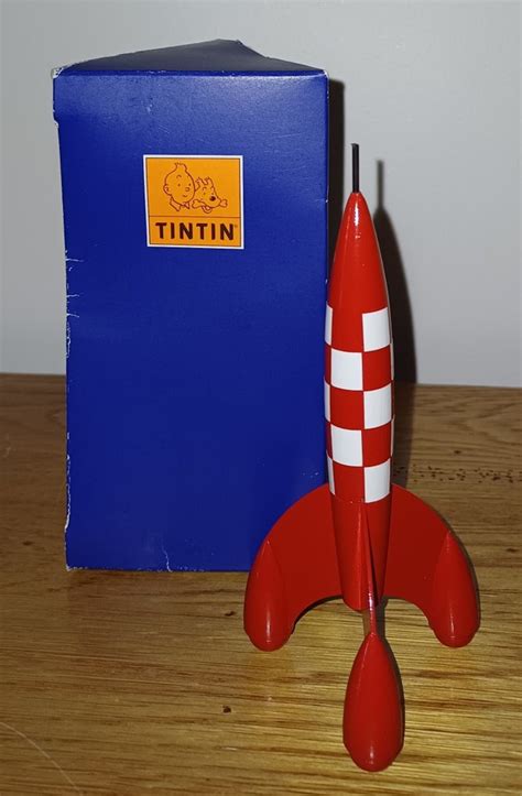 Tintin Statuette Aroutcheff La Fusée 13 Cm 1 Figurine 1986