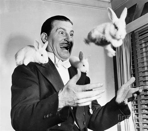 Juggler Ben Beri Juggling Rabbits By Bettmann
