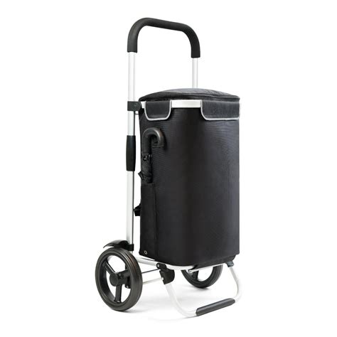Cruiser Allround 650064 Wózek Zakupowy Czarny Turystyka Torby Plecaki Turystyczne