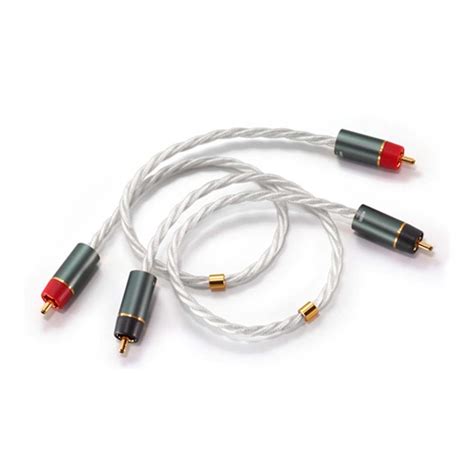 Dd Hifi Rc20a Rca Male To Rca Male Stereo Signal Cables
