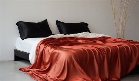 Exploring The Allure Of Romantic Red Silk Sheets