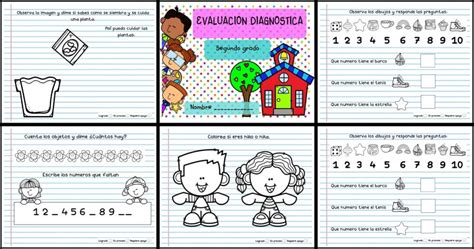 EvaluaciÓn DiagnÓstica Segundo Grado 2023 2024 Imagenes Educativas