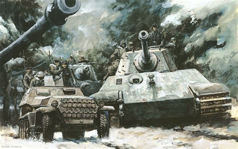 King Tiger Tank Wallpapers Wallpaper Cave