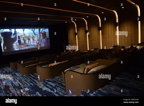 The Bed Cinema In The Central World Shopping Mall In Bangkok Thailand