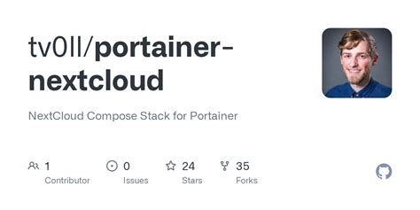 Portainer Nextclouddocker Composeyml At Master · Tv0llportainer Nextcloud · Github