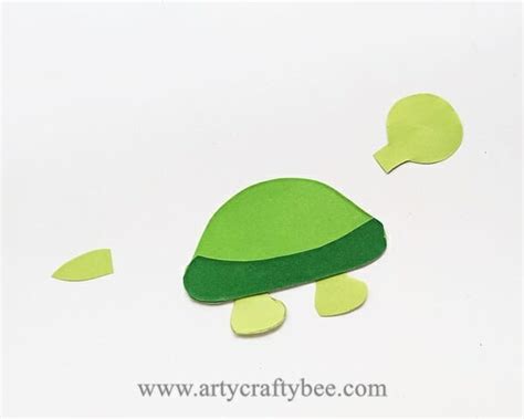 Easy Paper Plate Turtle Craft For Preschoolers Arty Crafty Bee
