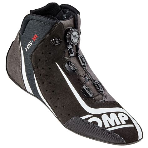 Omp Go Kart Racing Shoes Digital Printed Premium Leather