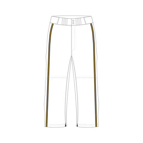 Glenelg Baseball Club Playing Pants Youth Blackchrome
