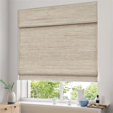 Pasoun Cordless Custom Roman Shades For Windows Window