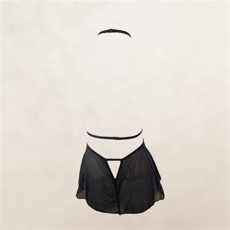Black Lace Mesh Crisscross Bodysuit Lingerie Depop