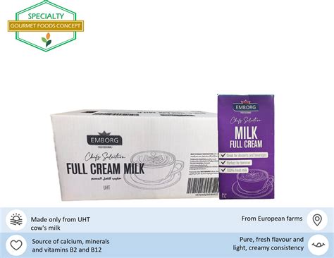 Emborg Chef Selection Full Cream Milk 1l X 12s Lazada Ph
