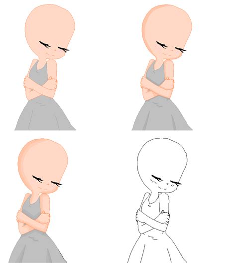 Cute Anime Base Girl