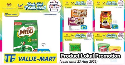 Tf Value Mart Product Lokal Promotion Valid Until 23 Aug 2023