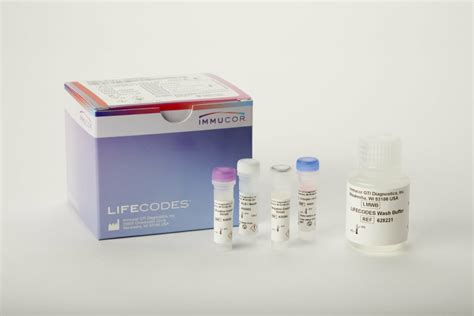 Lifecodes C3d Assay Antibody Testing Portfolio Immucor