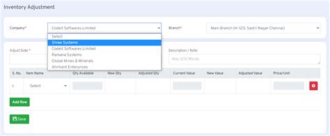 Invoicing And Accounting Software Inventory