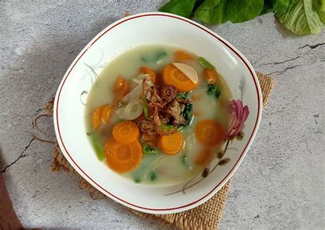 Resep Bobor Bayam Wortel With Fibercream Oleh Rikas Kitchen Cookpad