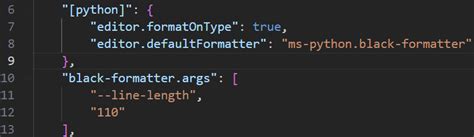 Vscode 配置 Python Black 格式化单行长度 Ainsliaea 博客园
