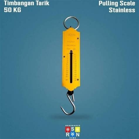 Jual Timbangan Manual Gantung 50kg Besi Stainless Serbaguna Shopee