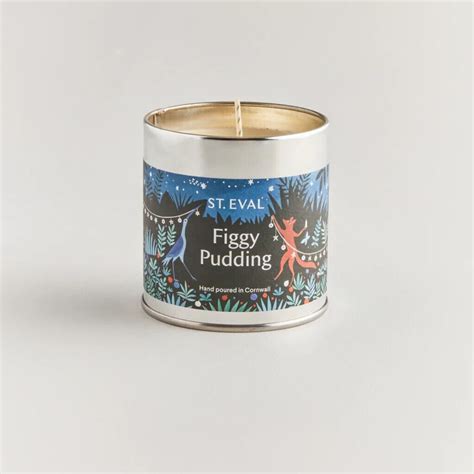 Christmas Scented Tin Figgy Pudding Magpie Amore