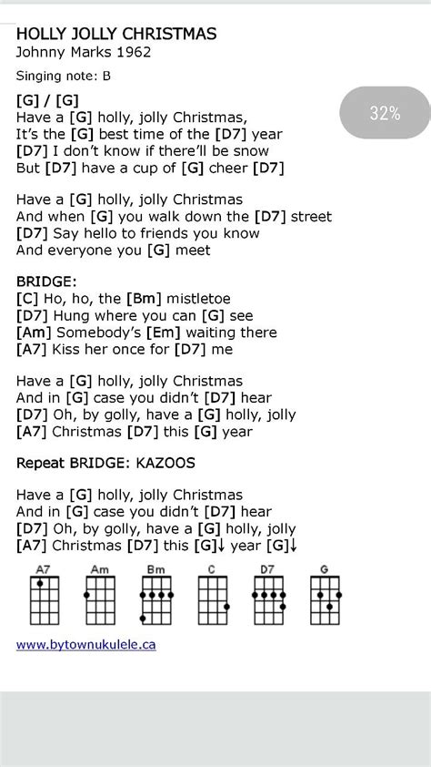 Mistletoe Guitar Chords