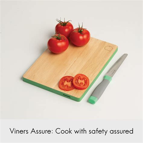 Knife Set 4 Piece Assure Colour Code Knife Block And Board Set The Big