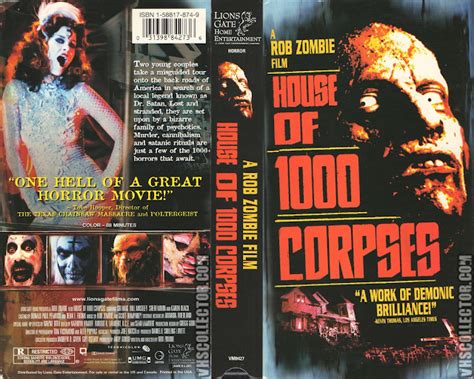 The Horrors Of Halloween House Of 1000 Corpses 2003 A Look At