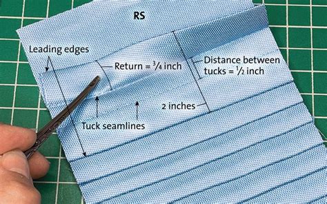 How To Sew Blind Tucks Threads Pattern Drafting Tutorials Bra Sewing Pattern Sewing