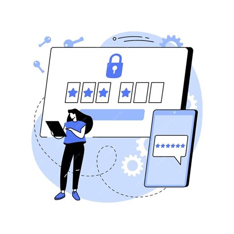 Premium Vector Twofactor Authentication Verification Isolated Cartoon