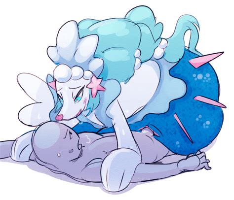 Rule 34 3 Fingers 5 Fingers Bedroom Eyes Biped Blue Eyes Blue Hair Blue Scales Blush Clitoris