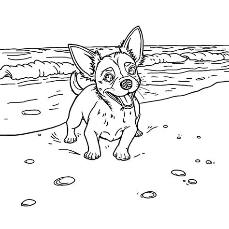 Best Chiweenie Coloring Pages Free Printable Pdf