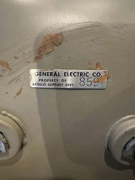 General Electric Apollo Support Dept R Apollo