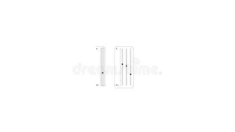 Animated Hud Infographic Element With Slider Bars Stock Footage