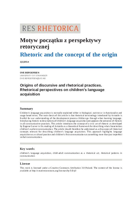 Pdf Origins Of Discursive And Rhetorical Practices Rhetorical