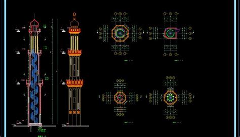 15 Mosque Layout Plan And Elevation Details Autocad File Free Download Free Cad Blocks