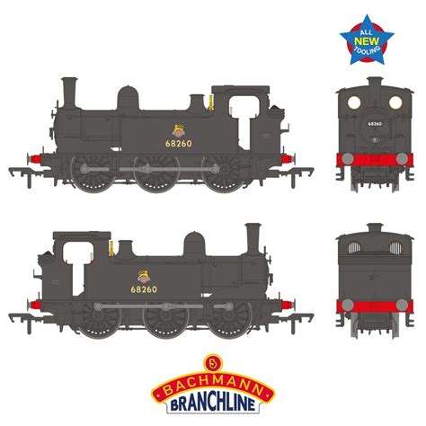 Bachmann Europe Plc Ner E J71 Tank 68260 Br Black Early Emblem